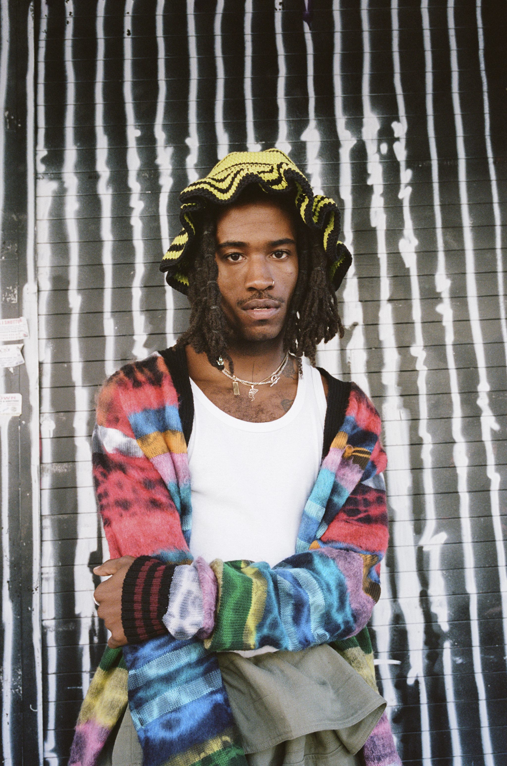 Keith Charles Is Gleaming In AGR Knits for SSENSE | Clash Magazine ...