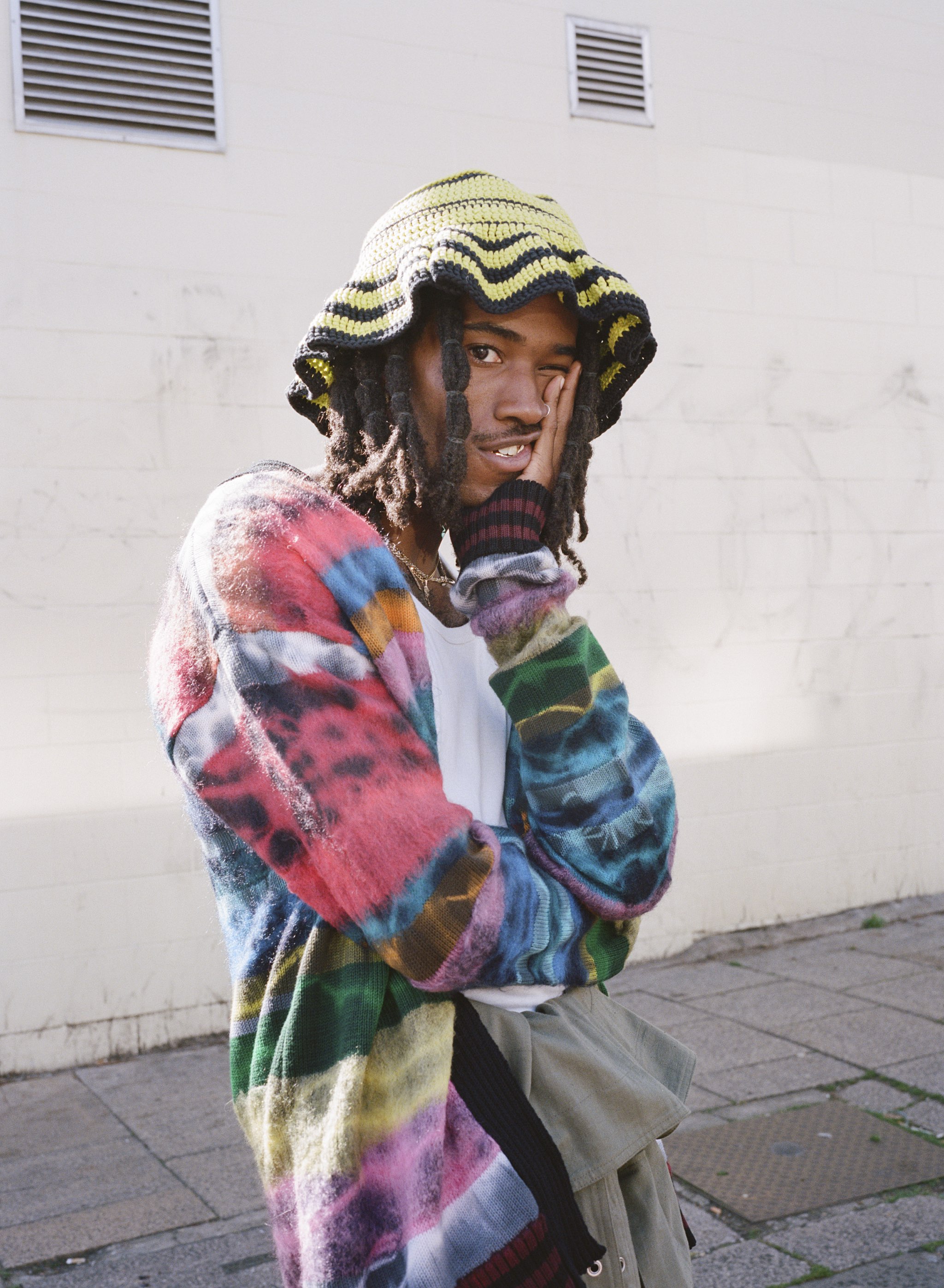 Keith Charles Is Gleaming In AGR Knits for SSENSE | Clash Magazine ...