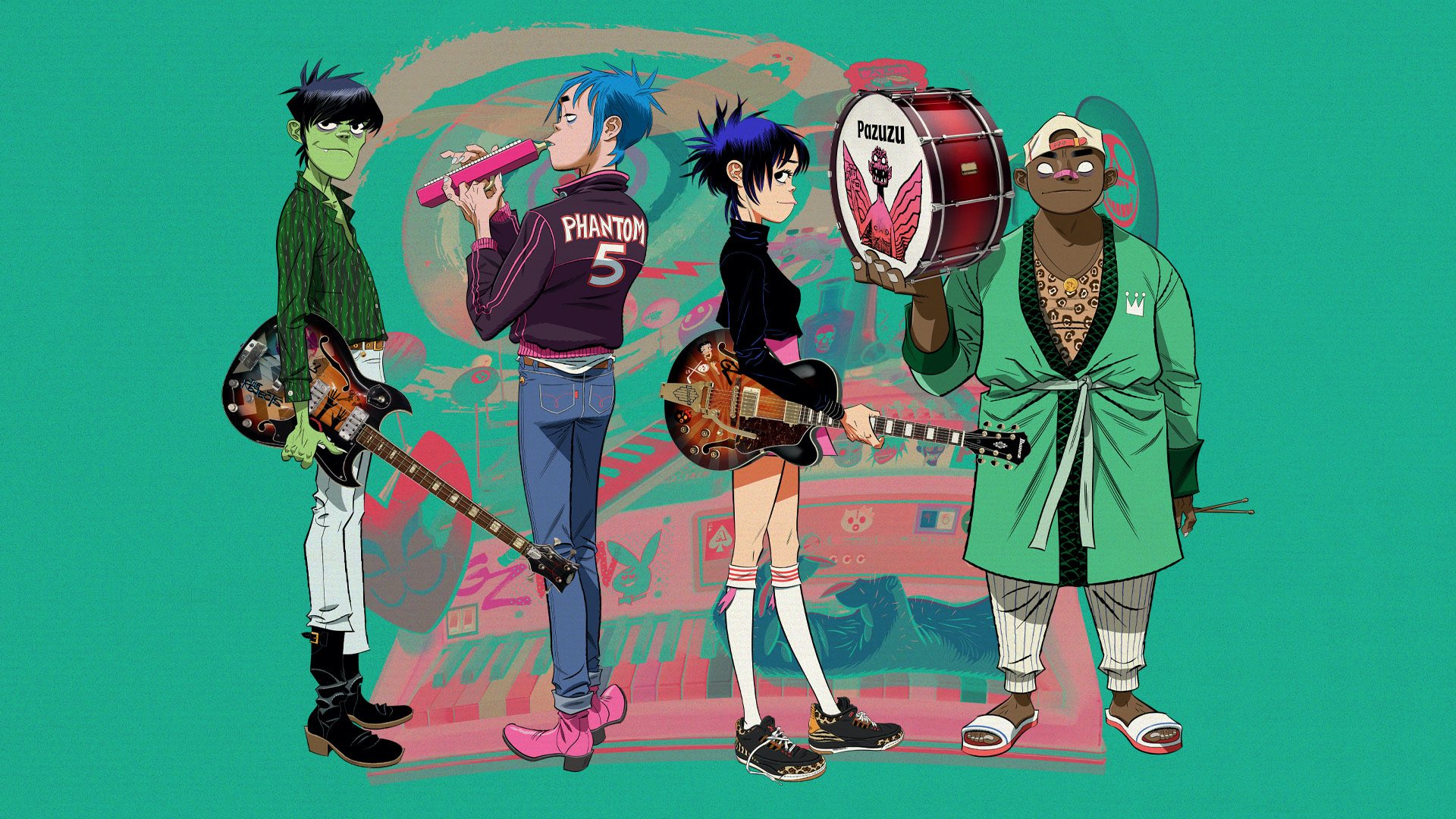 Secure Your Tickets For Gorillaz Livestream Concert Extravaganza ...