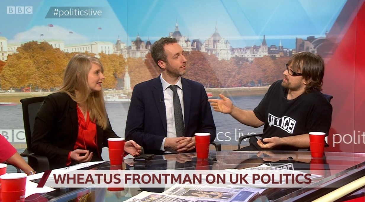 Wheatus Singer Brendan B. Brown Just Appeared On Politics Live | News ...