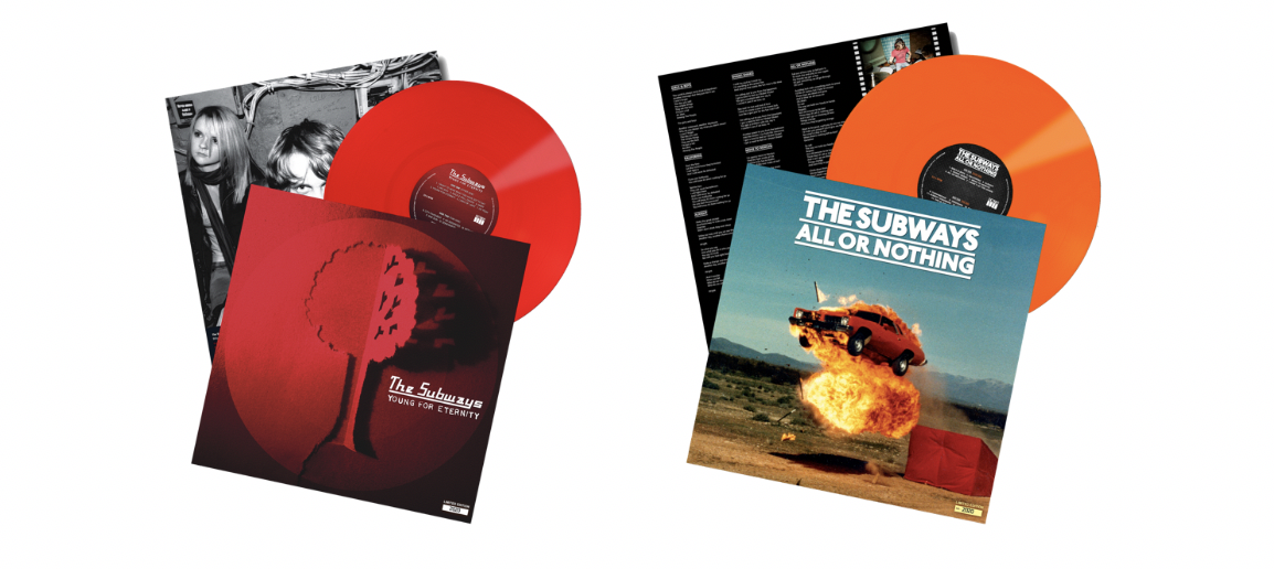 The Subways Give Debut Album 'Young For Eternity' A Vinyl Pressing ...