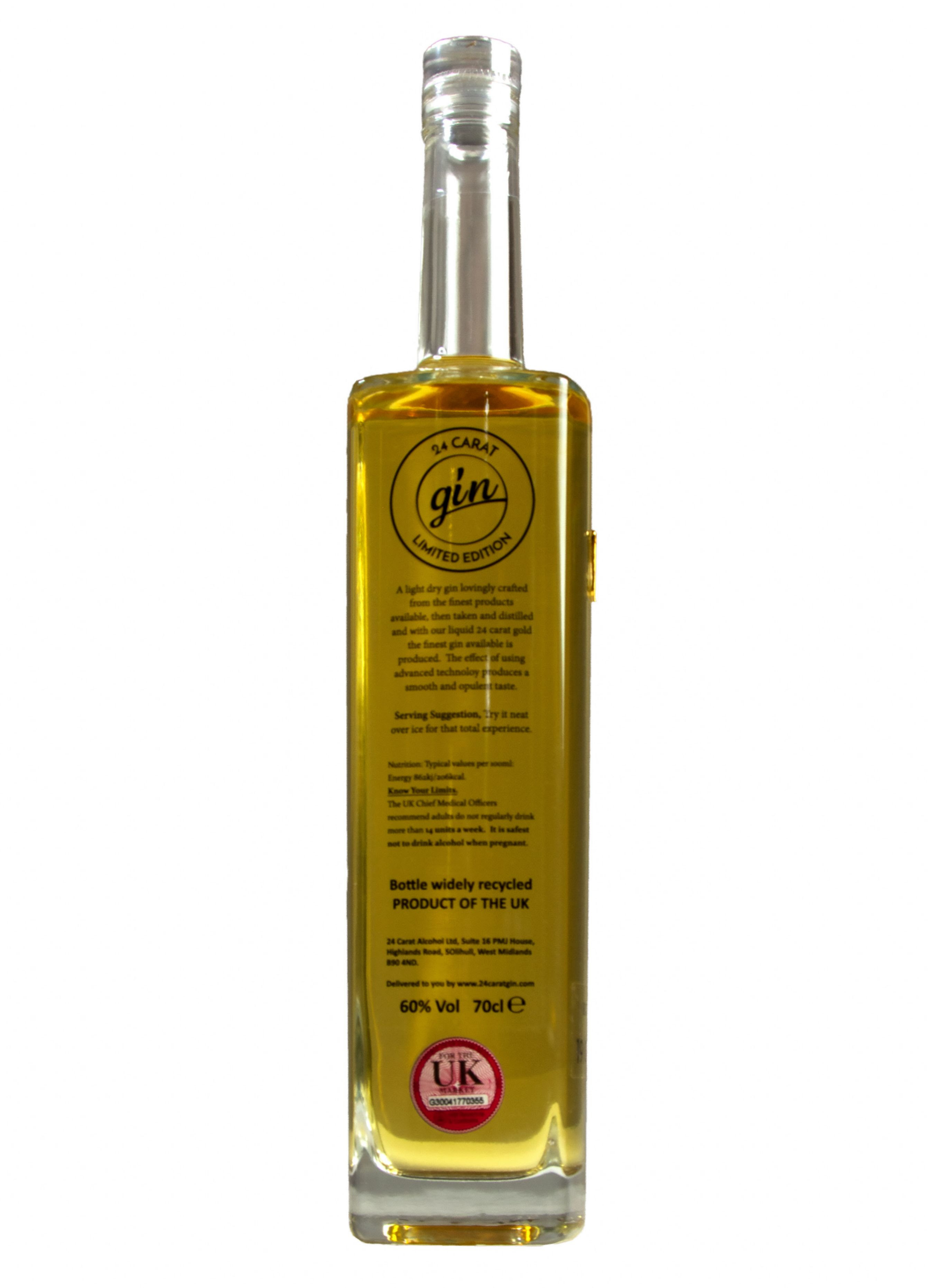 Win: Bottle Of 24 Carat Gold Gin To Ease Your Self-Isolation | Win ...